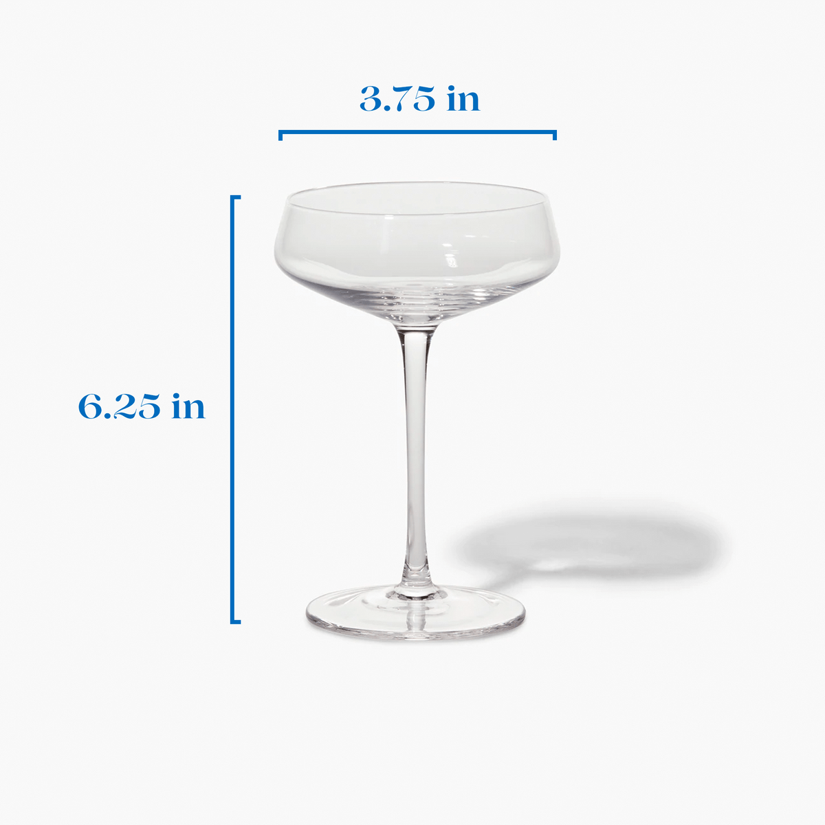 Coupe Glass - Set of 4 – Leeway Home